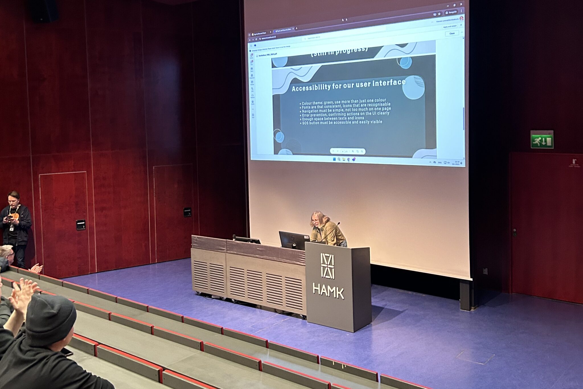 Hackathon: Designing Accessible and Friendly User-Interface - HAMK